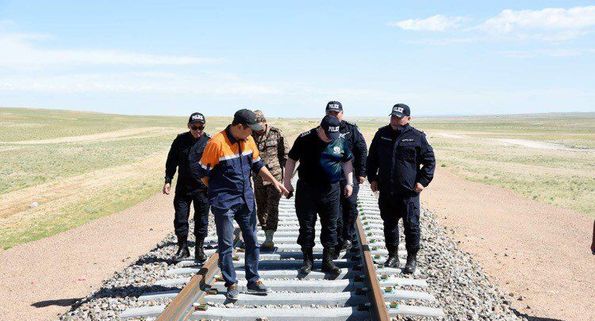 Цагдаагийн Ерөнхий газрын удирдлагууд төмөр замын бүтээн байгуулалтын