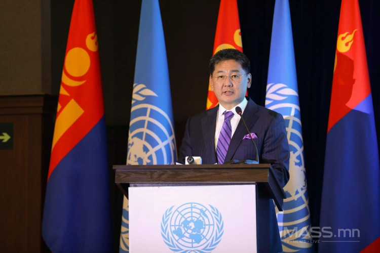 Ерөнхийлөгч У Хүрэлсүх НҮБ ын байранд зочиллоо