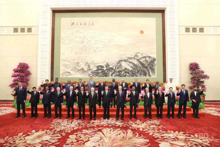 Ерөнхийлөгч У Хүрэлсүх “Бүс ба Зам” олон улсын хамтын ажиллагааны дээд түвшний чуулга уулзалтын