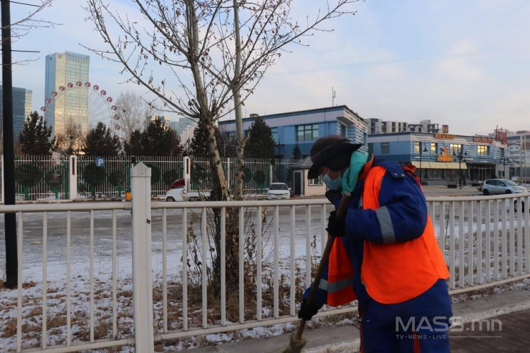 Xалтиргаа гулгаа арилгах зориулалтын 65 тонн бодис цацжээ