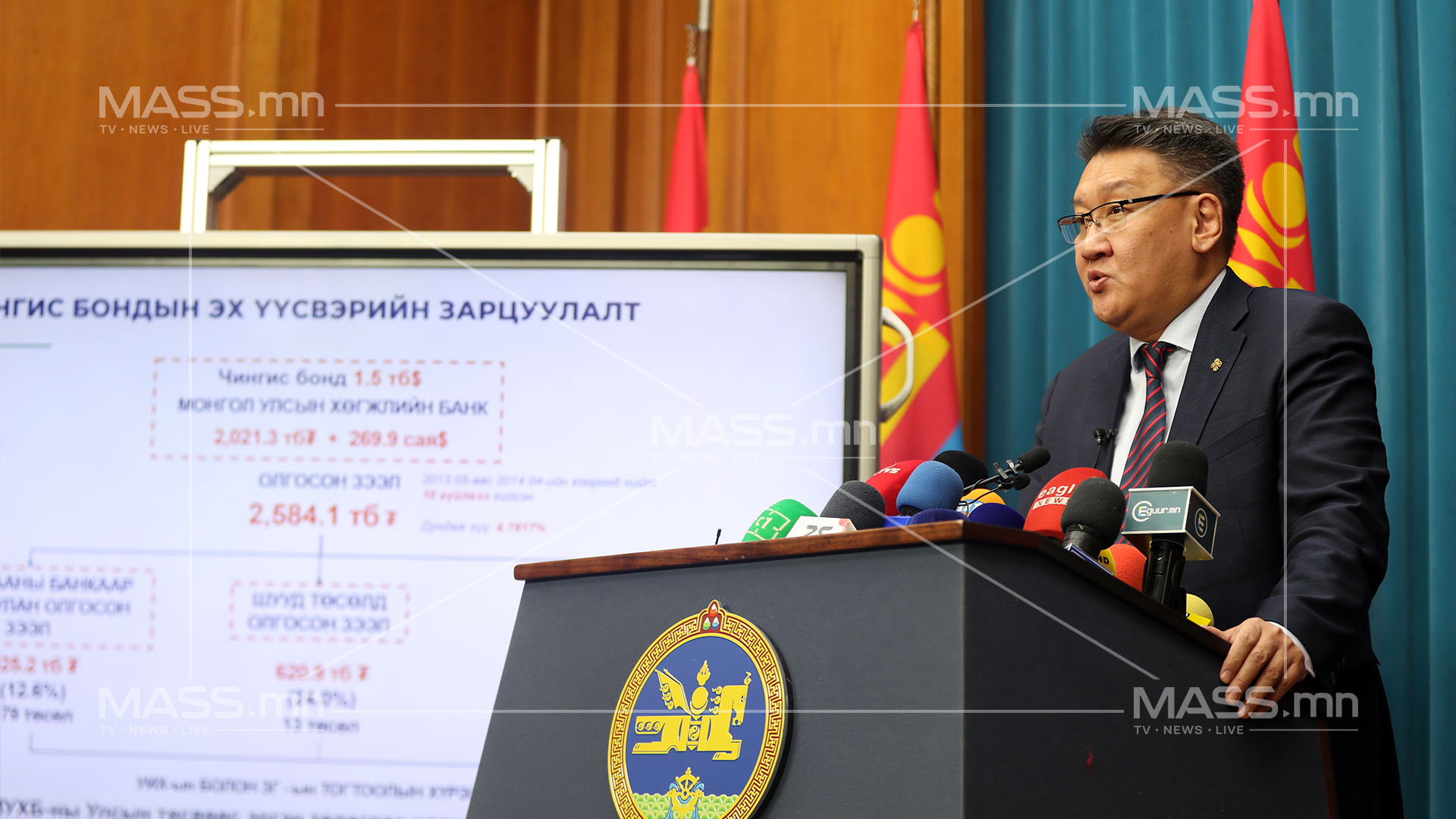 Сангийн сайд Б Жавхлан Чингис бондын 136 сая долларыг бүрэн төлж дууслаа