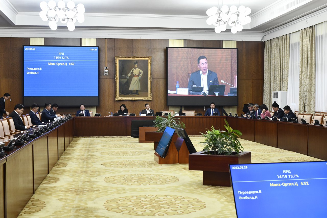 ТББХ Монгол Улсын Засгийн газрын бүтэц бүрэлдэхүүнд өөрчлөлт оруулах