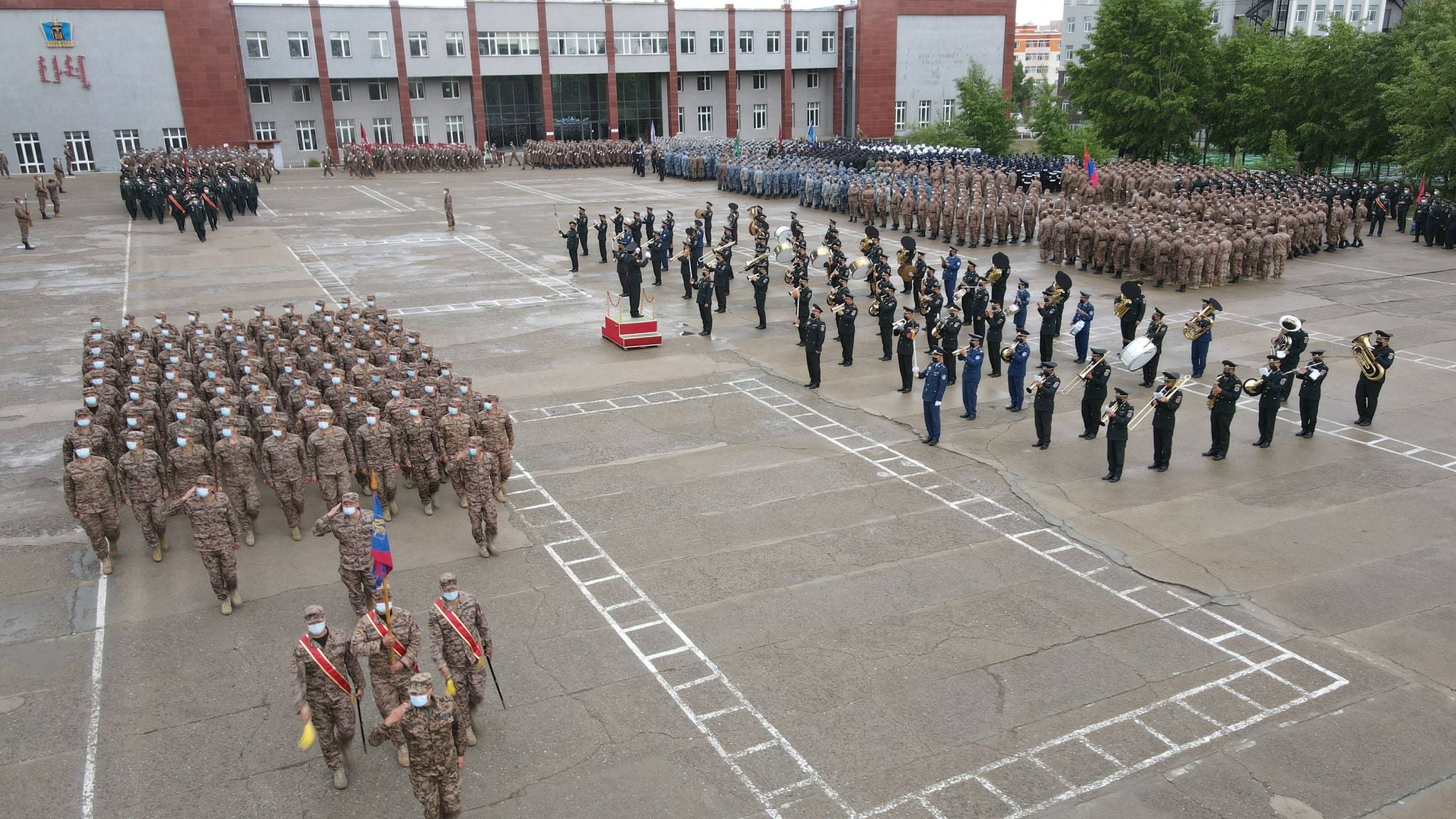 УХНААГИЙН ХҮРЭЛСҮХИЙН ТАНГАРАГ ӨРГӨХ ЁСЛОЛД ЗОРИУЛСАН БҮХ ЦЭРГИЙН ПАРАД