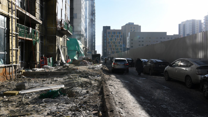 “Сүмбэр орд” хотхоноос “Олонлог” сургууль хүртэл замын бүтээн