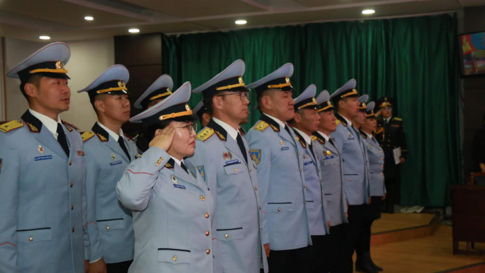 БХЯ ны алба хаагчид төрийн жинхэнэ алба хаагчийн тангараг өргөлөө