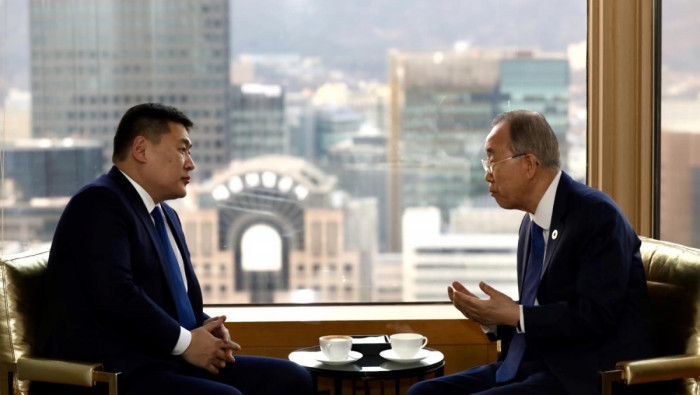 НҮБ ын Ерөнхий нарийн бичгийн дарга асан Бан Ги Мүн зургаадугаар сард Монголд ирэхээ илэрхийлэв