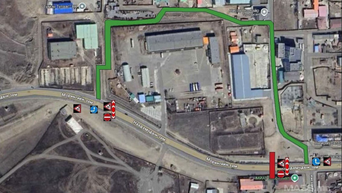 Маргааш морингийн даваа чиглэлийн наадамчдын гудамжийг хаана