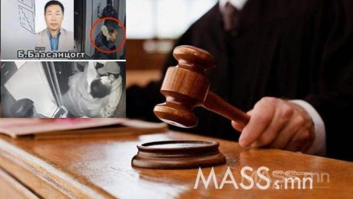 Б Баасанцогтод 4 4 жил хорих ял авлигал авсан шүүгч нарт 7 5 саяар торгох ял оногдууллаа