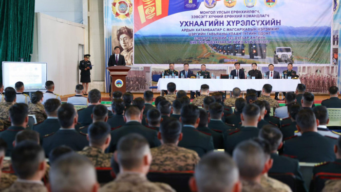 Монгол Улсын Ерөнхийлөгч Зэвсэгт хүчний Ерөнхий командлагч У Хүрэлсүх