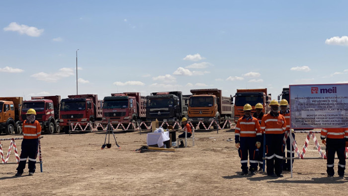 Газрын тос боловсруулах үйлдвэрийн барилга угсралтын ажлыг эхлүүллээ