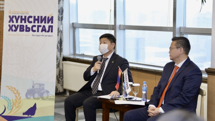 Х Нямбаатар Төр хувийн хэвшлийн түншлэлийг хөгжүүлж “Хүнсний хувьсгал