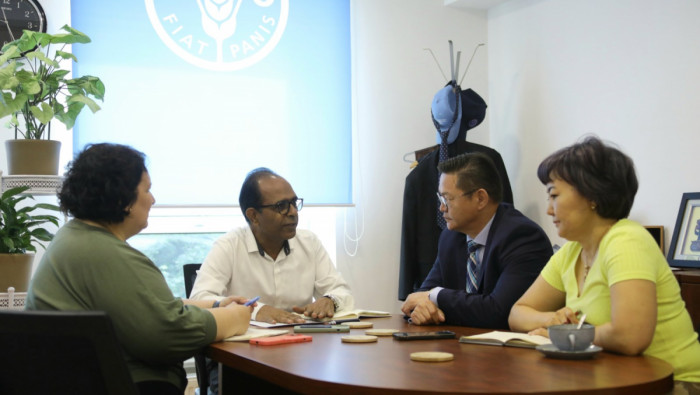 НҮБ ын ХХААБ ын ерөнхий захирал Др ЧУ Донгиу монголд хийх айлчлалтай холбогдуулан албан уулзалт