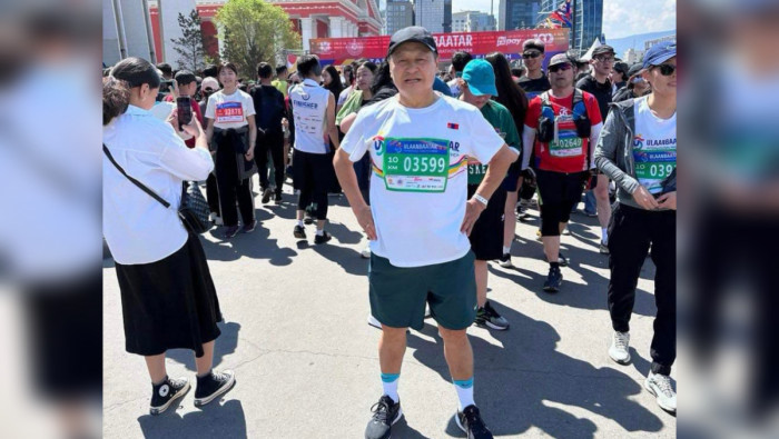 Марафон УИХ ын гишүүн Норовын Алтанхуяг 10 км зайд амжилттай гүйжээ